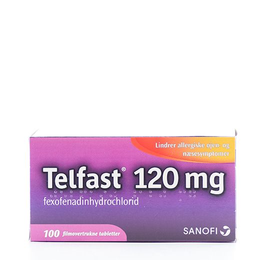 Telfast 120 mg - dinApoteker.dk