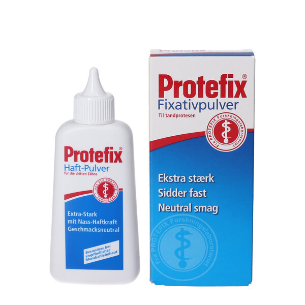 Protefix Fixativ Pulver 50 g | Køb på DinApoteker.dk
